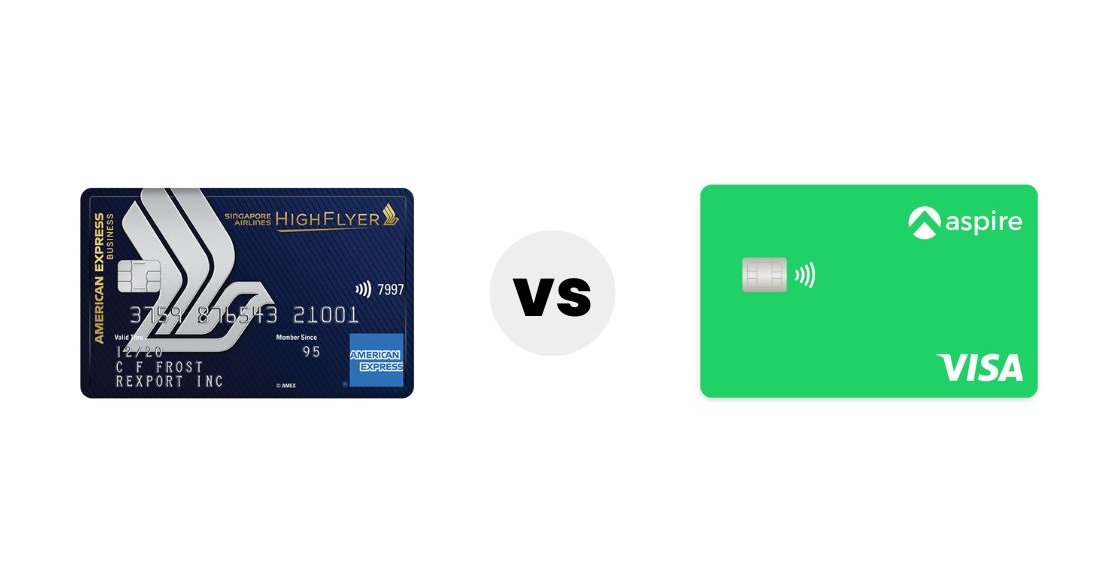 Amex Singapore Airlines Business Credit Card vs Aspire Corporate Card
