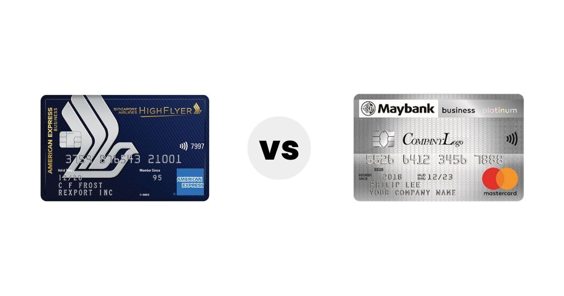 Amex Singapore Airlines Business Credit Card vs Maybank Business ...